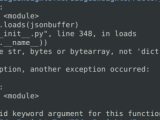 Python Interprter Error While Loading Json File Using Json Load