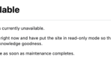 Stack Status Incorrect During Yesterday S Maintenance Outage Meta