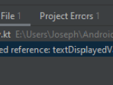 Android Studio Kotlin Variables Stack Overflow