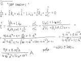 Solving Transient Circuit With Serial Rlc Using Laplace Transform