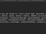 Reactjs How Does This Error Means In React Router Dom Stack Overflow