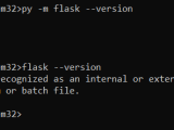 Python Flask Not Recognized After Pip Install Flask Stack Overflow