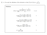 Calculus Derivative Via Definition Mathematics Stack Exchange