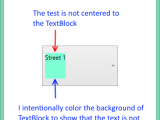 Wpf Textblock As Item In Combobox How To Center The Text Of Textblock