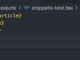 Vscode Write Lecture Notes In Vs Code Tex Latex Stack Exchange