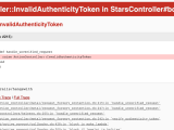 Ruby On Rails Actioncontroller Invalidauthenticitytoken Error When