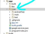 What Is This Number Before Src Folder Android Studio Stack Overflow