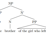 Syntax Trees Examples Linguistics Stack Exchange