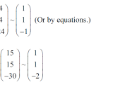 Matrices Finding Eigenvectors Using Eigenvalues And Matrix