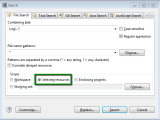 Search Eclipse Searching Files In Specific Package Stack Overflow