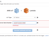 Amazon Web Services Invalid Input When Trying To Configure Lambda