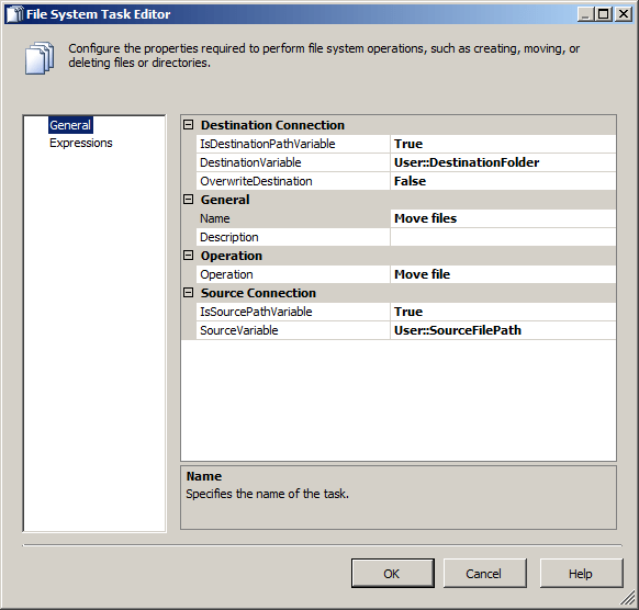 SSIS File System Task | Sandeep Dhanush
