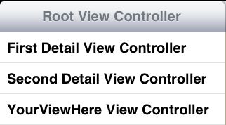 Objective C Set Up A Basic Split View Based Application Stack Overflow - Perfect Mountain Art - Desktop