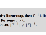Functional Analysis 1st Isomorphism Theorem For Banach Spaces