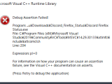 Debug Assertion Failed Visual C Stack Overflow