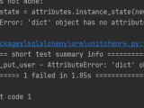 Python 3 X Attributeerror Dict Object Has No Attribute Sa