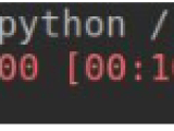 Python Show Progress Bar In Single Line Stack Overflow