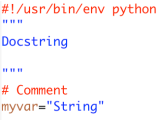 How To Distinguish Python Strings And Docstrings In An Emacs Buffer