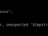 Syntax Error Unexpected T Variable In Php Shell Code Stack Overflow
