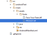 Android Native Typeface Cannot Be Made Type Of Font Cannot Be Change