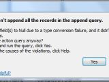 Mysql Inserting Unique Records Into Ms Access 2007 Stack Overflow