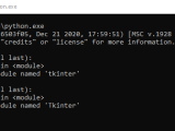 Python No Module Named Tkinter Python3 8 In Windows Stack Overflow