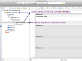 Ios Custom Uitableviewcontroller Inside Container View Stack Overflow