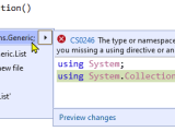 C Error Cs046 The Type Or Namespace Namespace Name List Could