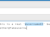 Javascript Regular Expression For Twitter Username Stack Overflow