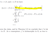 Complex Analysis Doubts In Proof Of Holomorphic Function Defined On