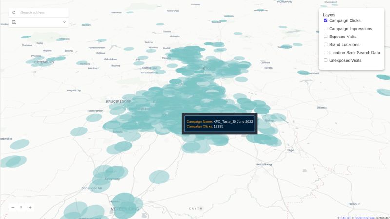 React Map Gl Cluster Properties Stackblitz - Creative Sunset Pattern - Full HD