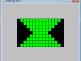 Java Painting A Triangle On A Grid Stack Overflow