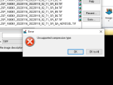 Unsupported Compression Type In Erdas Imagine Software Geographic