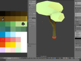 Texturing Having Issues With Low Poly Texture Colours Blender Stack