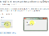 How To Highlight Mouse Pointer Position Using Delphi Stack Overflow