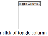 Javascript How To Toggle Table Column Stack Overflow