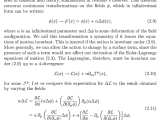 Lagrangian Formalism Derivation Of Noether S Theorem Physics Stack