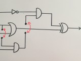 Deriving Boolean Expressions From Hand Drawn Logic Gate Diagrams With