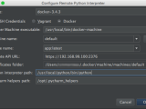 Pycharm Remote Interpreter Cannot Execute Docker S Python Binary