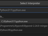 Visual Studio Code Command Python Select Interpreter Resulted In An