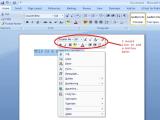 C Ms Word Plugin Adding A Button Which Pops Up On Right Click On