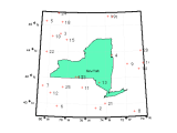 Dictionary Plotting Points On A Map In Matlab Stack Overflow