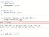Typescript Error Where Function Parameter Can Be Of Type String Or