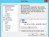 Sql Server How To Trace Steps In Sql Profiler For Only Particular