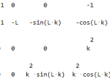 Python Sympy Equations To Matrix Stack Overflow