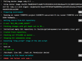 Continuous Integration Gitlab Shell Script Permission Denied Stack