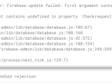 Javascript Unhandled Rejection From Cloud Function But It Runs