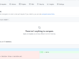 Git Github Receives Push But Unable To Create Pull Request Stack