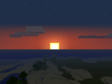 Lighting How Does Minecraft Render Its Sunset And Sky Game