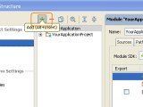 Can T Add Modules On Project Structure In Android Studio Stack Overflow